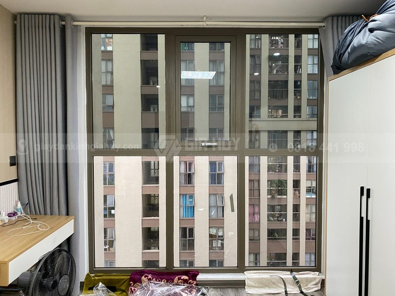 Thi công giấy dán kính mã hàng B30 và B60 cho căn hộ 1501 V4 Home City ...